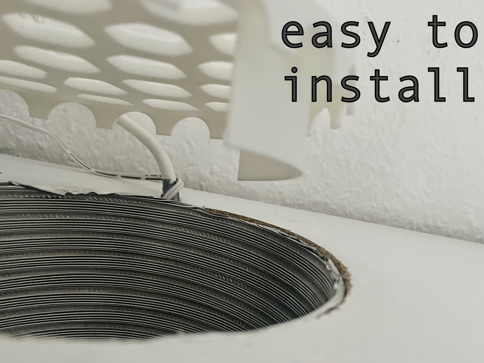 150mm extractor hood cover for all (Ikea) 150mm tubes (15cm Built-in ...