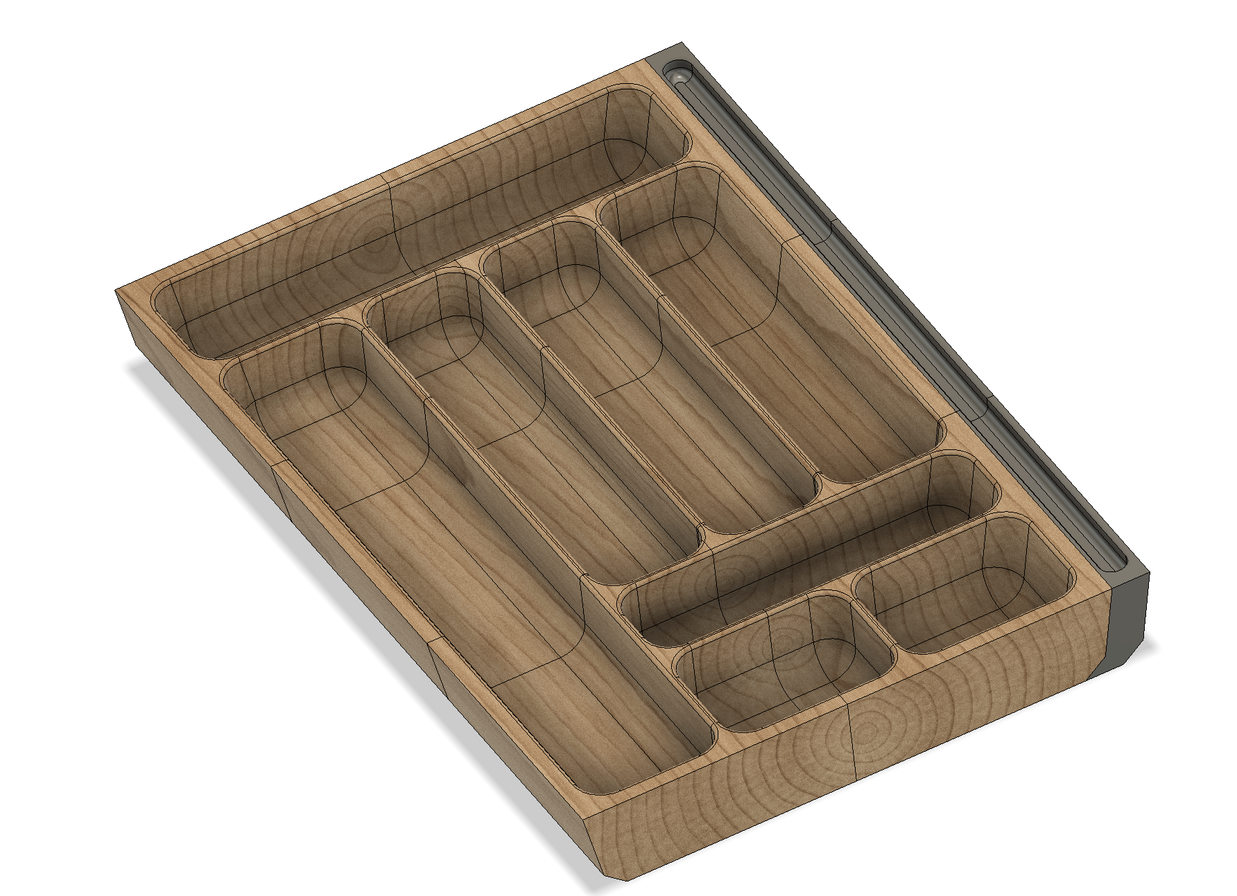 Cutlery Organizer by serbji | Download free STL model | Printables.com