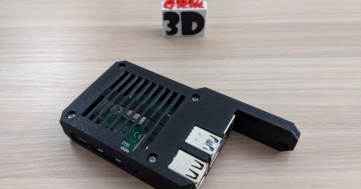 Raspberry Pi4 Case for Prusa MK3/S/+ by George | Download free STL model | Printables.com