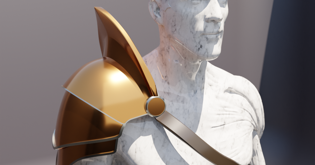 Shoulder Plate Armor by Martin Bleuler | Download free STL model ...