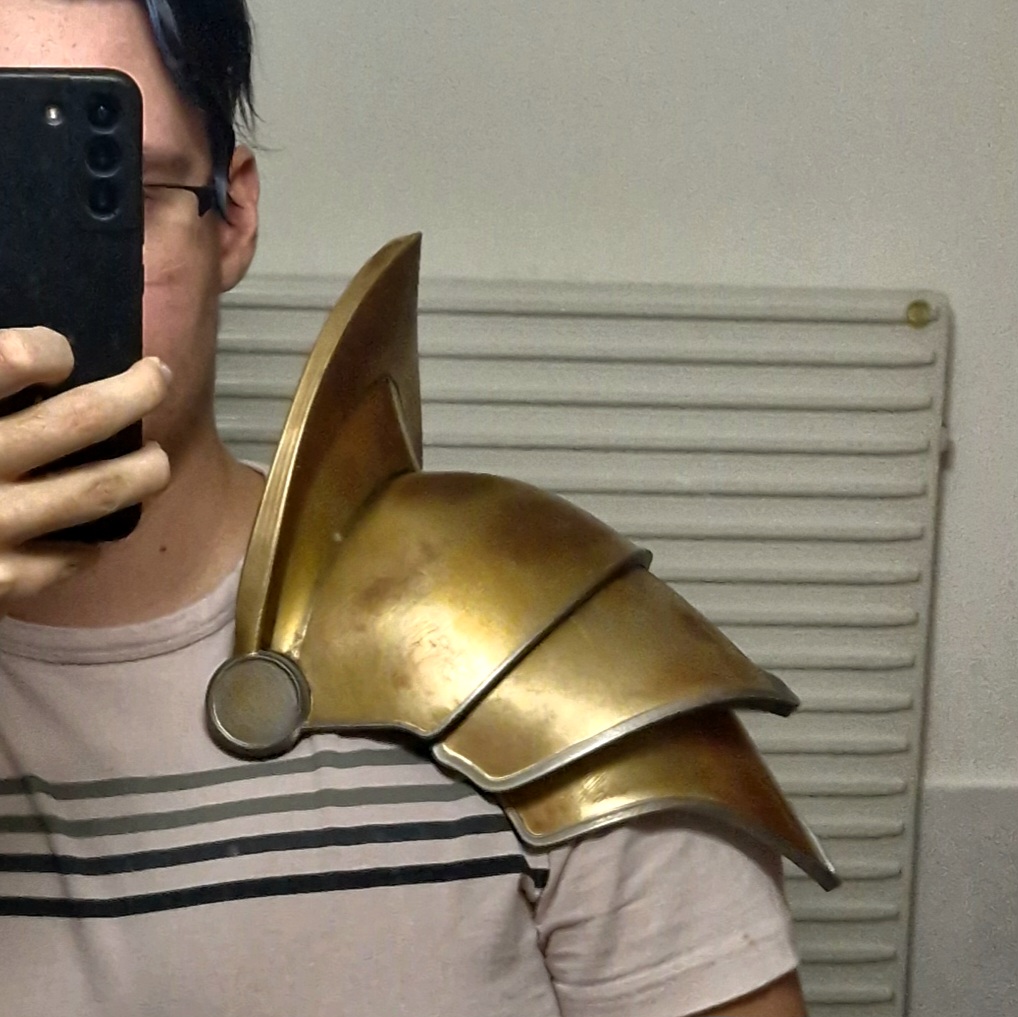 Shoulder Plate Armor by Martin Bleuler | Download free STL model ...