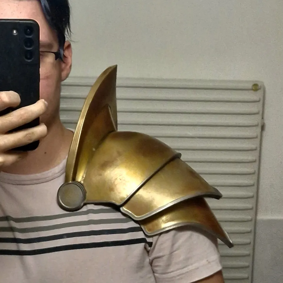 Shoulder Plate Armor by Martin Bleuler | Download free STL model ...