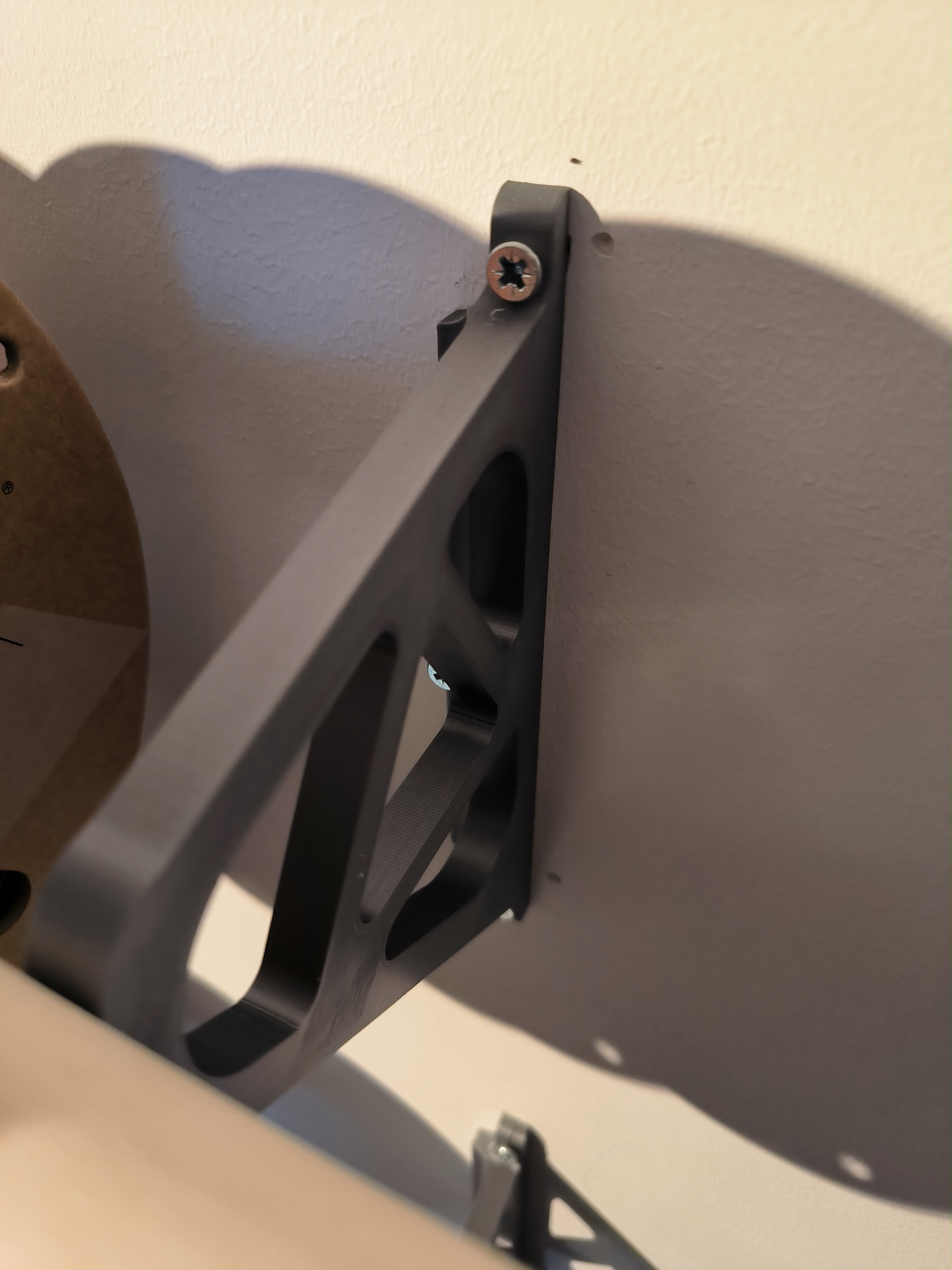 Filament Spool Wall mount with 6mm holes by Flonicar | Download free ...