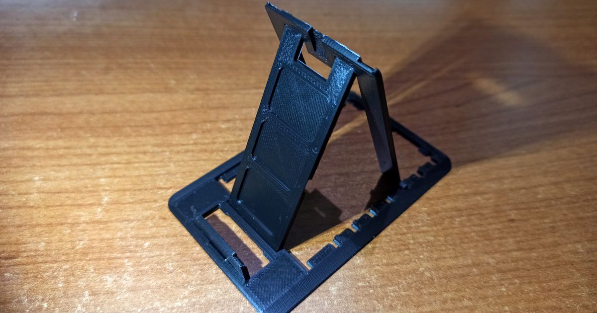 Credit Card Sized Folding Phone Stand - remix by dantech | Download ...