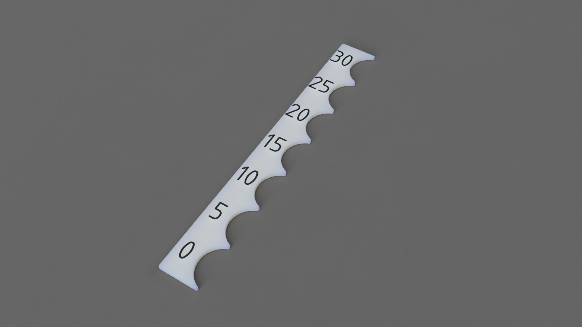 Improved D&D Movement Ruler by hanibalv2 | Download free STL model ...
