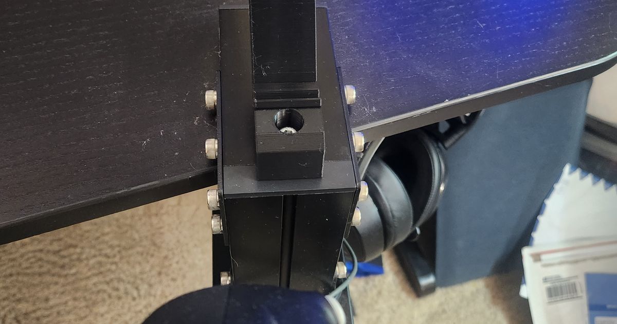 StreamDeck Mount for Aluminum Profile / Joystick Mount by SHaFT7 ...