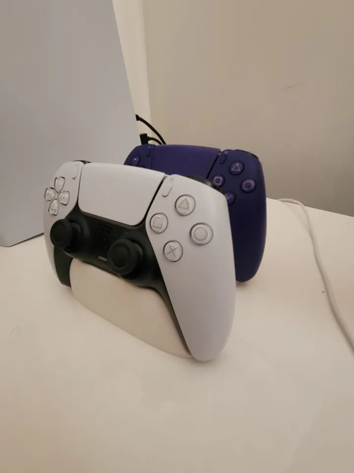 PS5 Dualsense Controller Stand 2 controlers by bipin | Download free ...