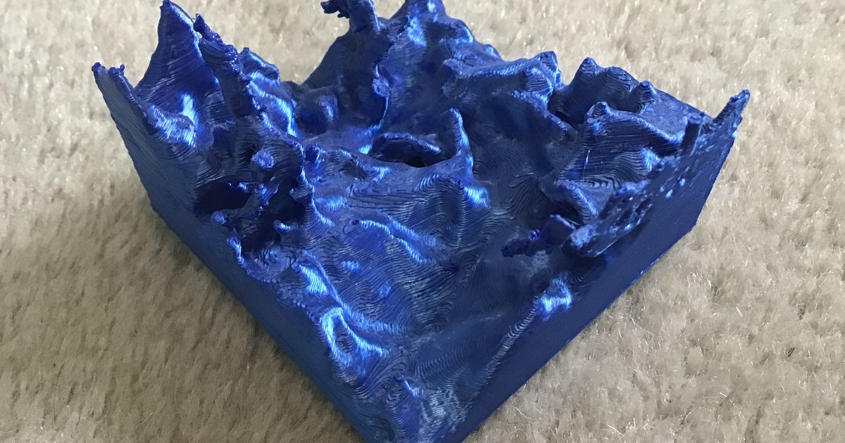 Liquid Simulation Capture by MakerMagician | Download free STL model | Printables.com