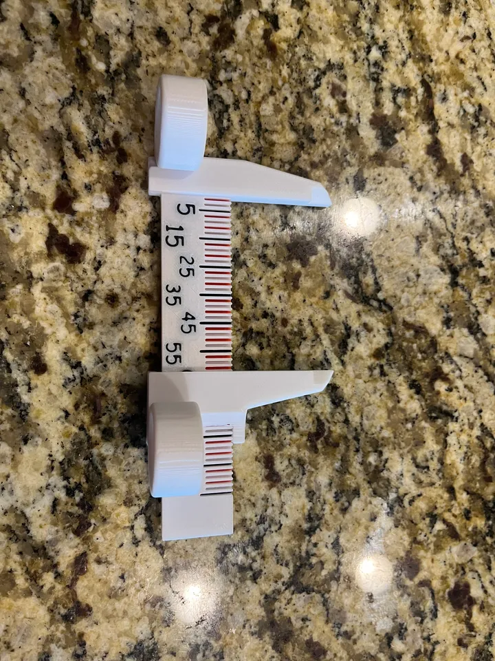 Finger calipers remixed sliding blade to make it tight by ss7156 ...