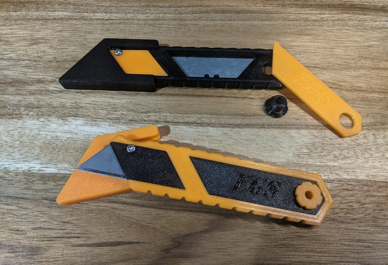 Utility Blade Holder by Essbante | Download free STL model | Printables.com