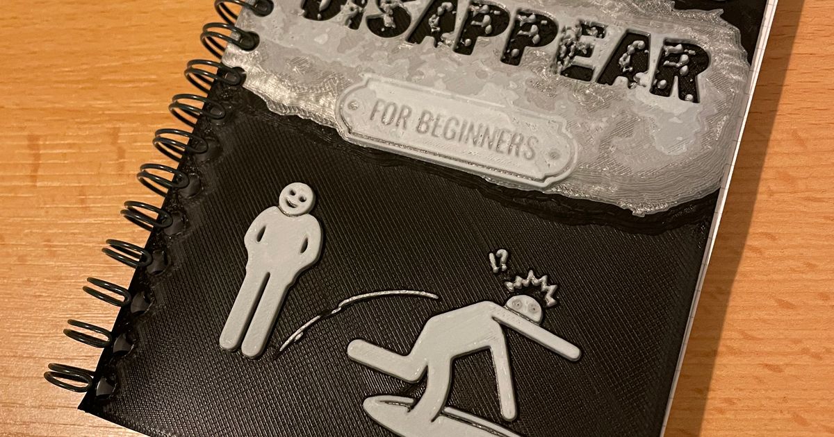 DIN A6 Notebook Cover by drho1337 | Download free STL model ...