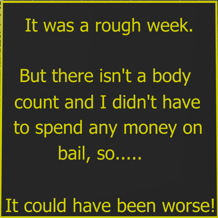 A Rough Week Sign by TxDoug | Download free STL model | Printables.com