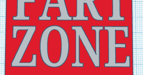 FART ZONE Sign by IsaacEli | Download free STL model | Printables.com