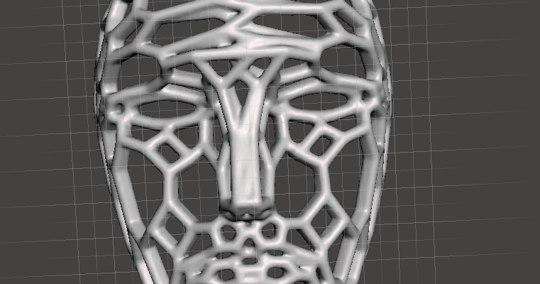 voronoi mask by Deadlypen | Download free STL model | Printables.com