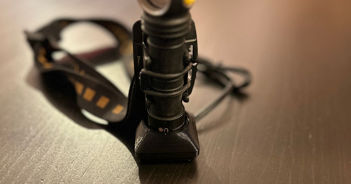 Armytek Wizard C2 Pro Gridfinity charger dock by NL | Download free STL ...