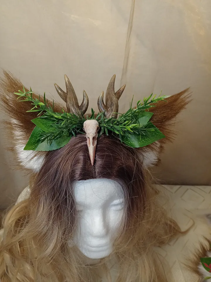 cute deer cosplay horns by Karra_cos | Download free STL model ...