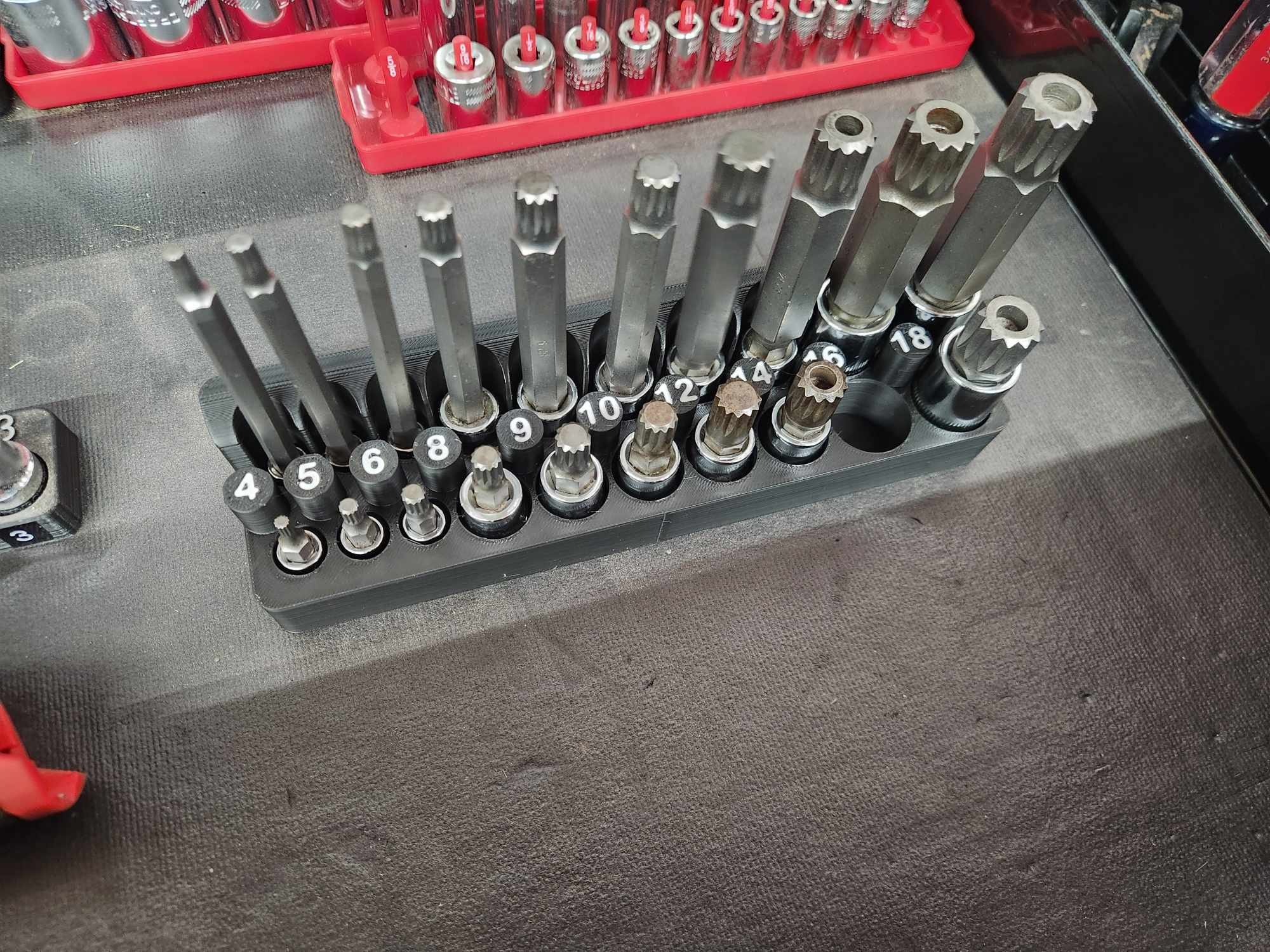 Triple Square Socket Set Organizer by Devin McGrath | Download free STL ...