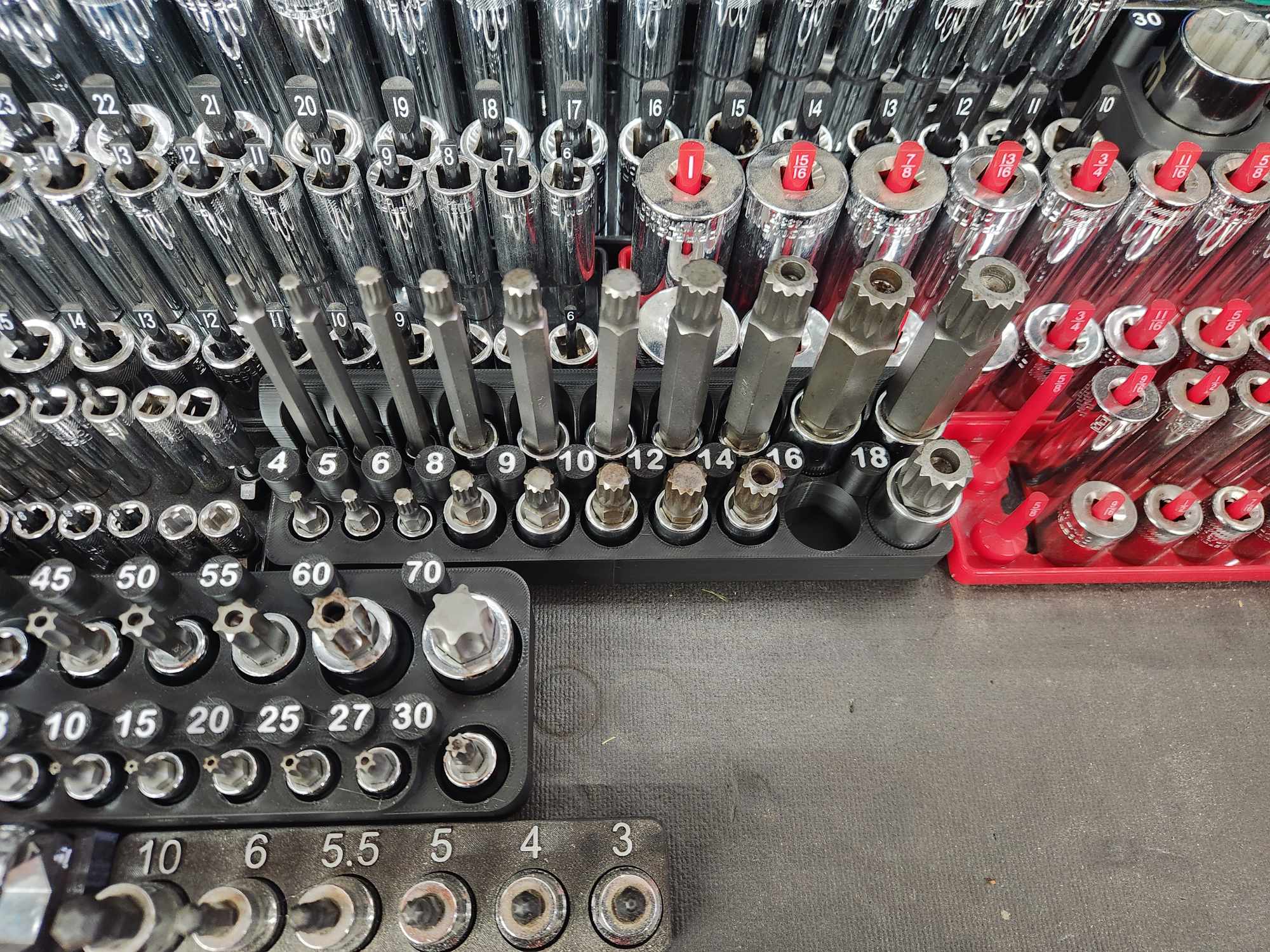 Triple Square Socket Set Organizer by Devin McGrath | Download free STL ...