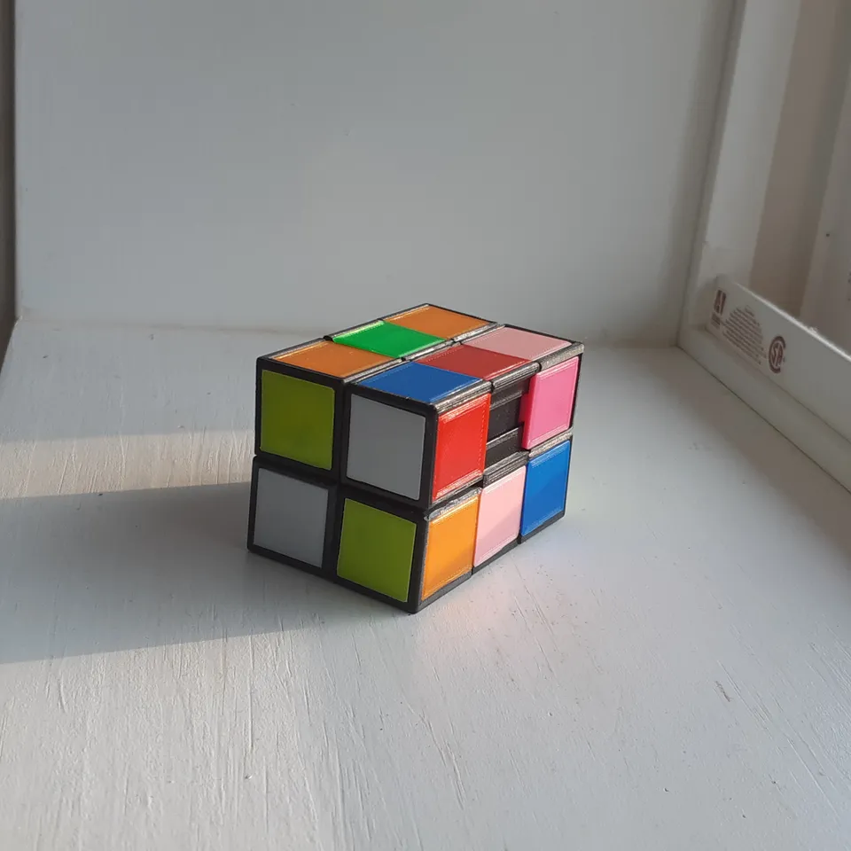 2x2x3 sliding tile puzzle (screwless) by EthanBuell | Download free STL ...