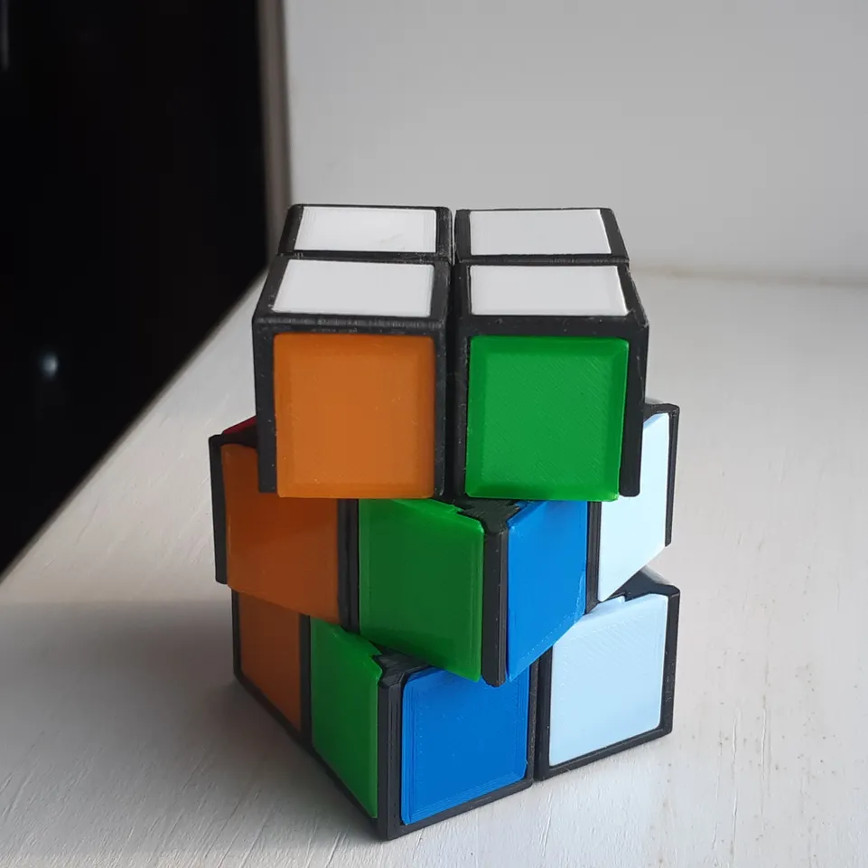 2x2x3 sliding tile puzzle (screwless) by EthanBuell | Download free STL ...