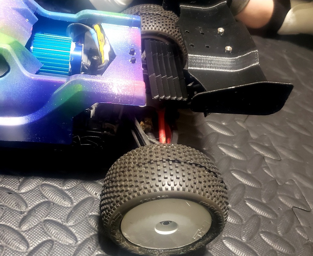 Body Post Adapter - Team Associated Reflex 14T on Traxxas Mini Revo by ...
