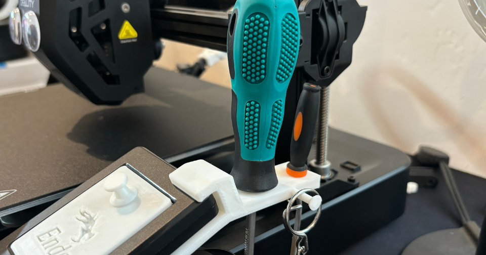 Ender 3 V3 SE Screen Tool Holder by polar_baer | Download free STL model | Printables.com