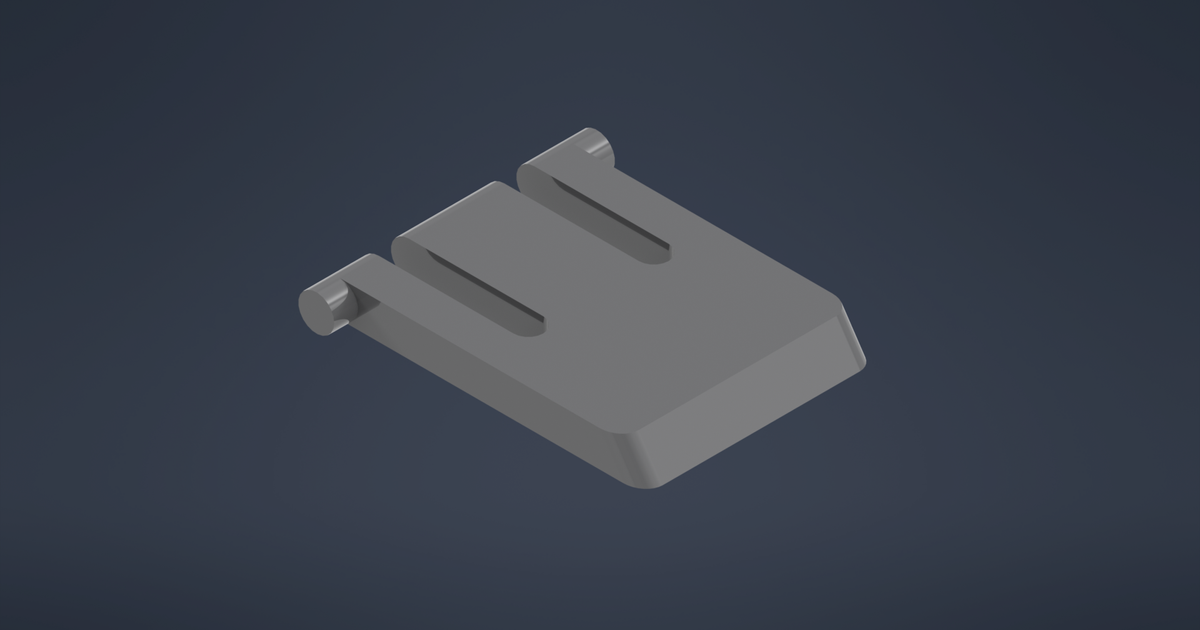 Logitech Keyboard Feet / Leg by EkremBugra | Download free STL model ...