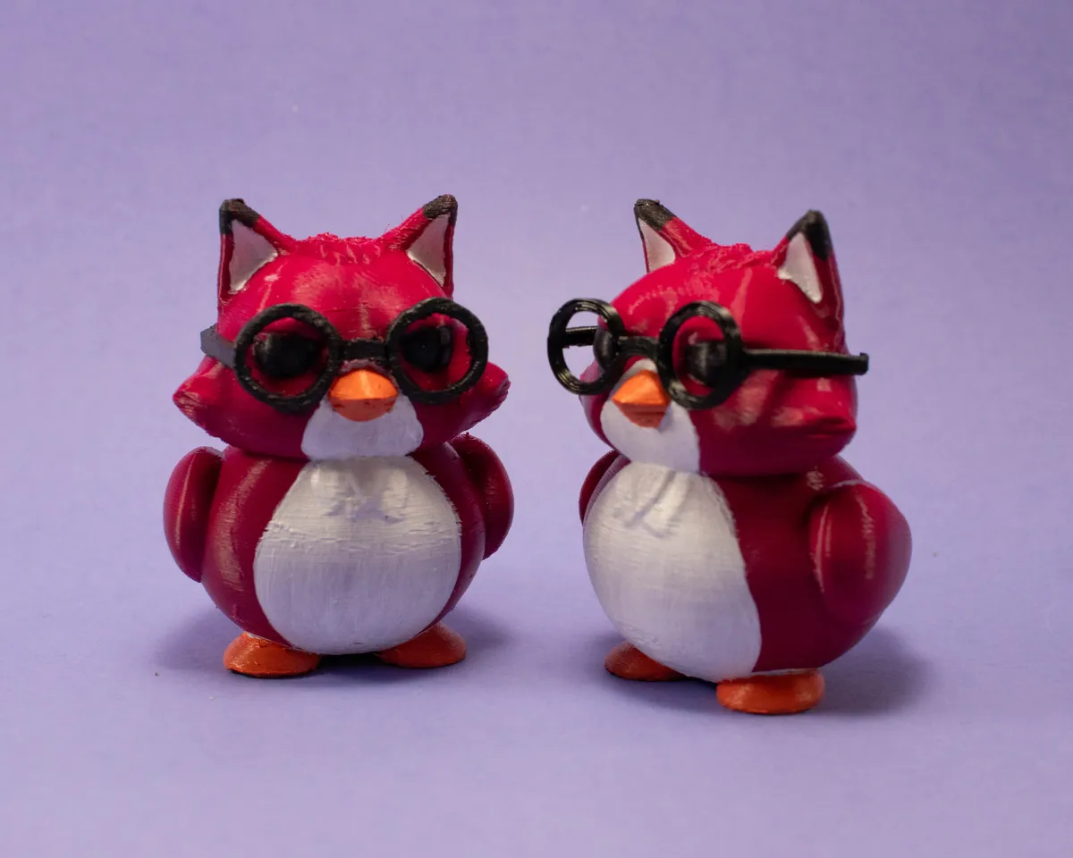 Nerdy little ‘F**k’ – A fox-duck hybrid [REMIX] by CraftKiwiDesigns ...