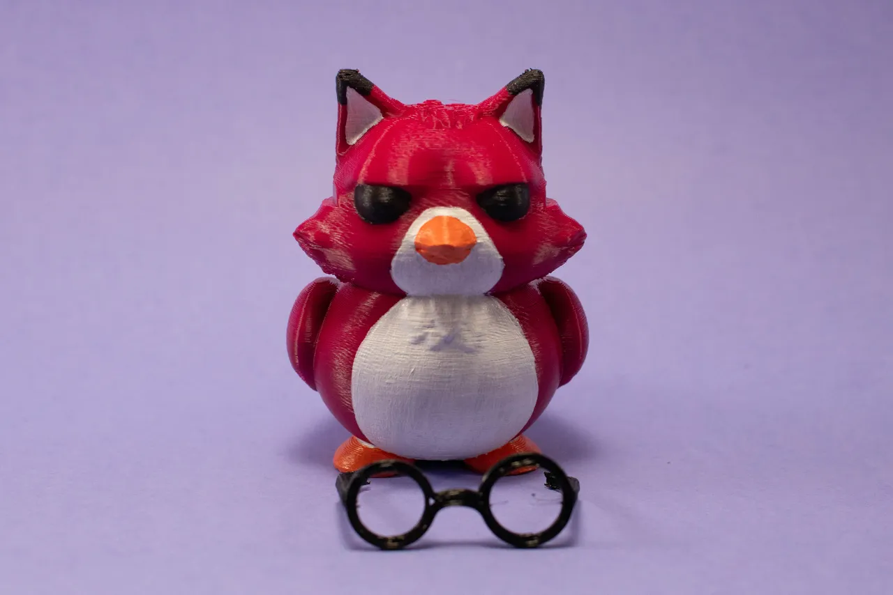 Nerdy little ‘F**k’ – A fox-duck hybrid [REMIX] by CraftKiwiDesigns ...