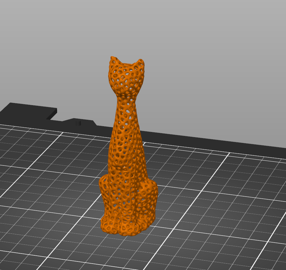 Cat Voronoi by GFXtrooper | Download free STL model | Printables.com