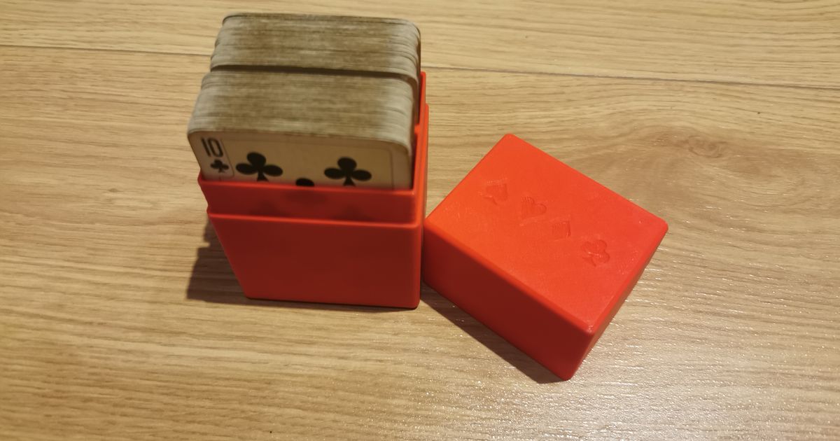 Card box by Hubczix | Download free STL model | Printables.com