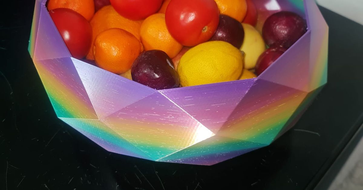 Geometric Bowl by Fam Cape | Download free STL model | Printables.com