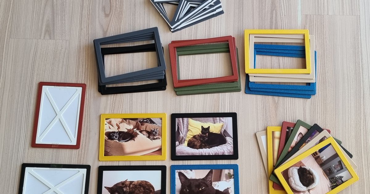 Versatile Picture Frame by LCruz3D | Printables Store