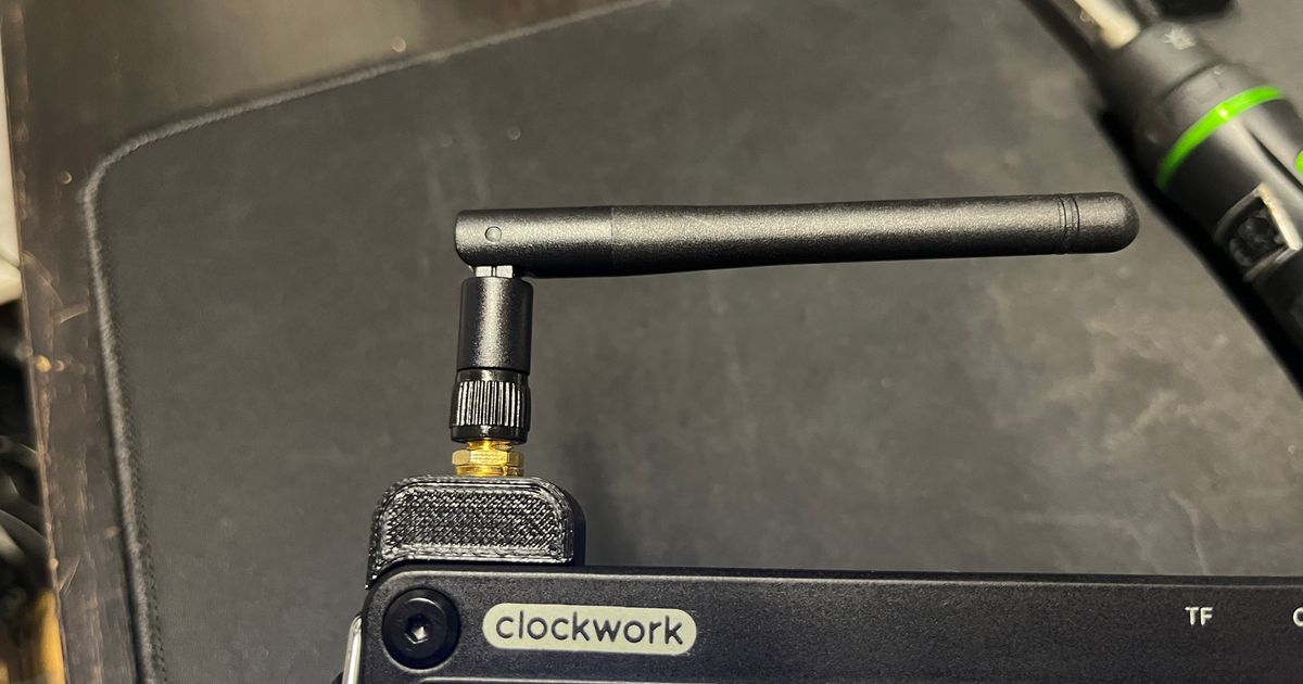 uConsole mini antenna mount by m3x | Download free STL model ...