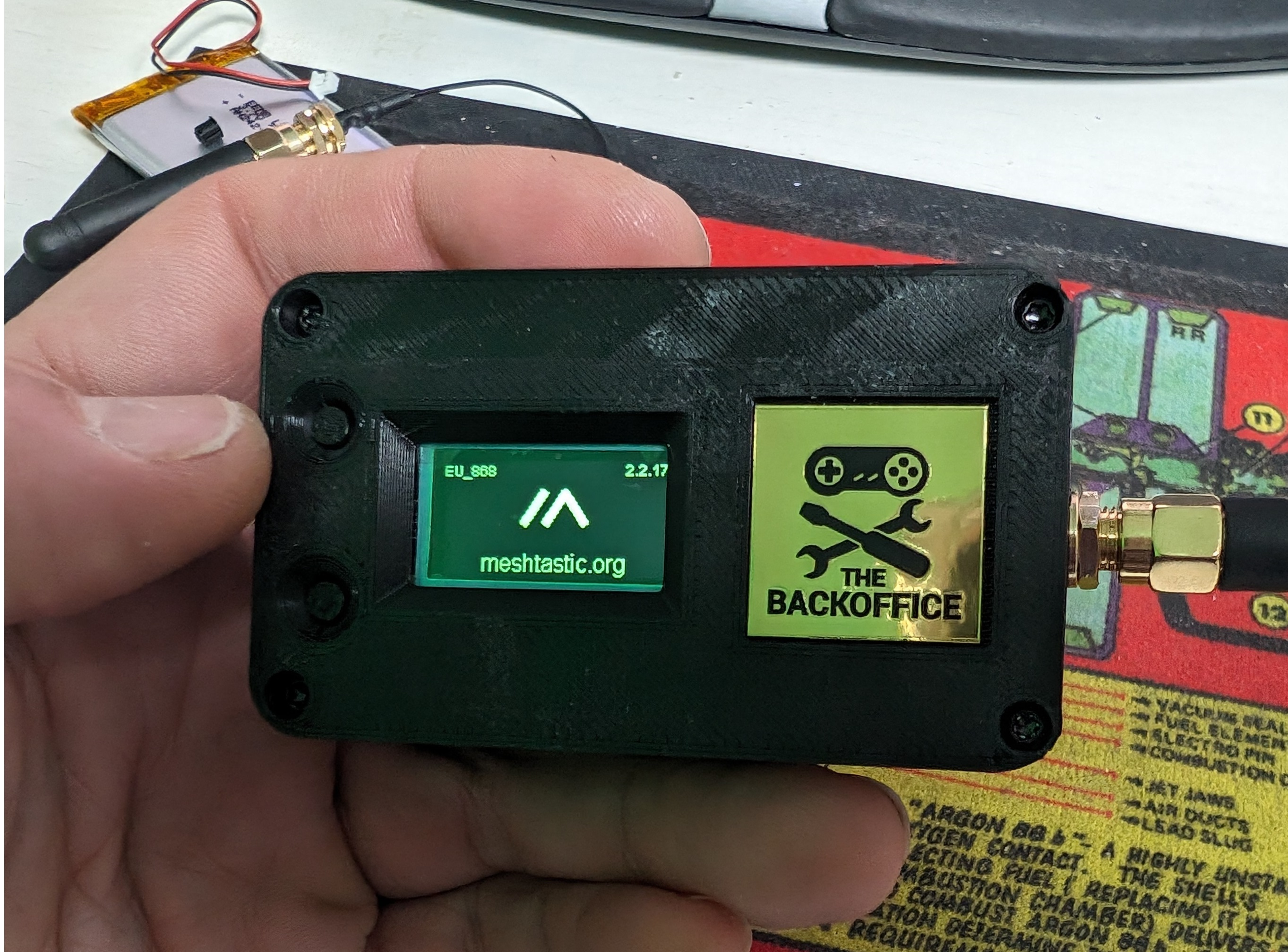 Heltec Tracker (aka HTIT-Traker) Lora with Lithium Battery Enclosure by ...