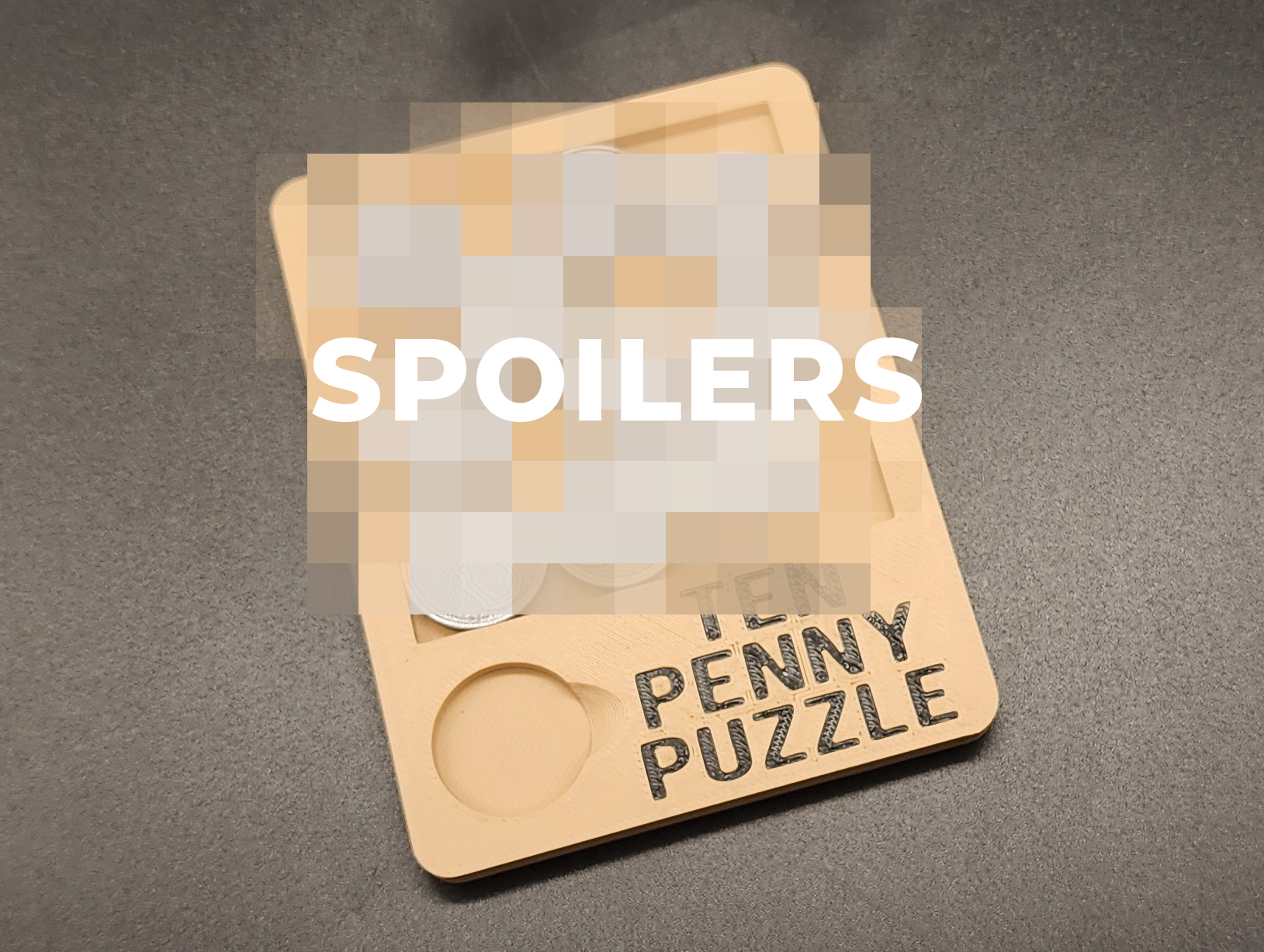 ① Ten Penny Puzzle ① by Triple G Workshop | Download free STL model ...