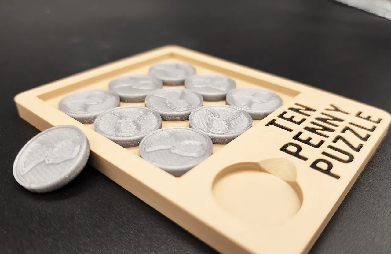 ① Ten Penny Puzzle ① by Triple G Workshop | Download free STL model ...