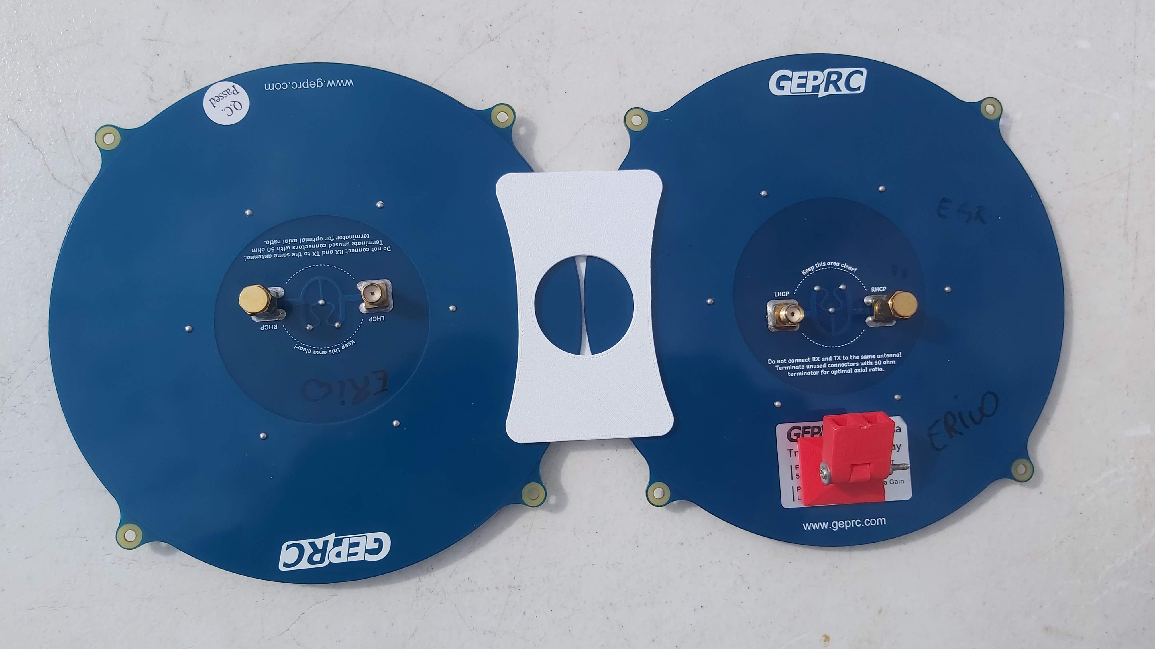 Support for triple-feed dual antennas for Walksnail and compatibles. by ...