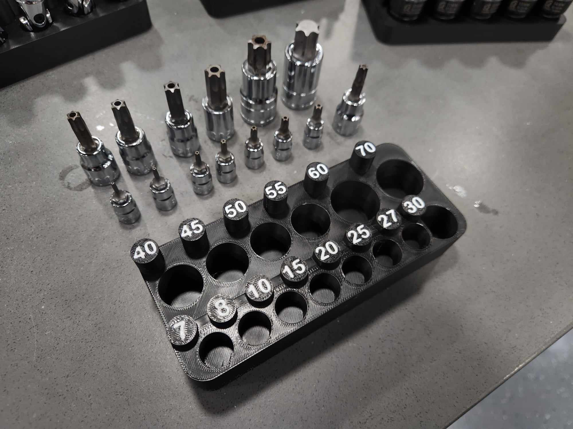 Torx Socket Organizer von Devin McGrath | Kostenloses STL-Modell ...