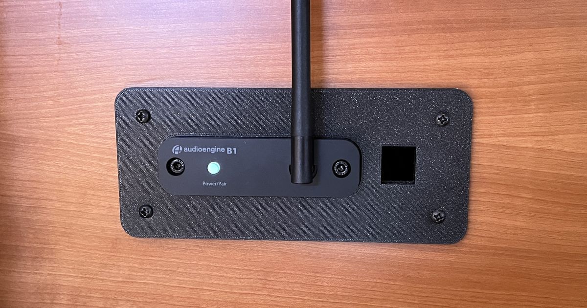 AudioEngine B1 - wall mount with keystone by ChrisPaterson | Download ...