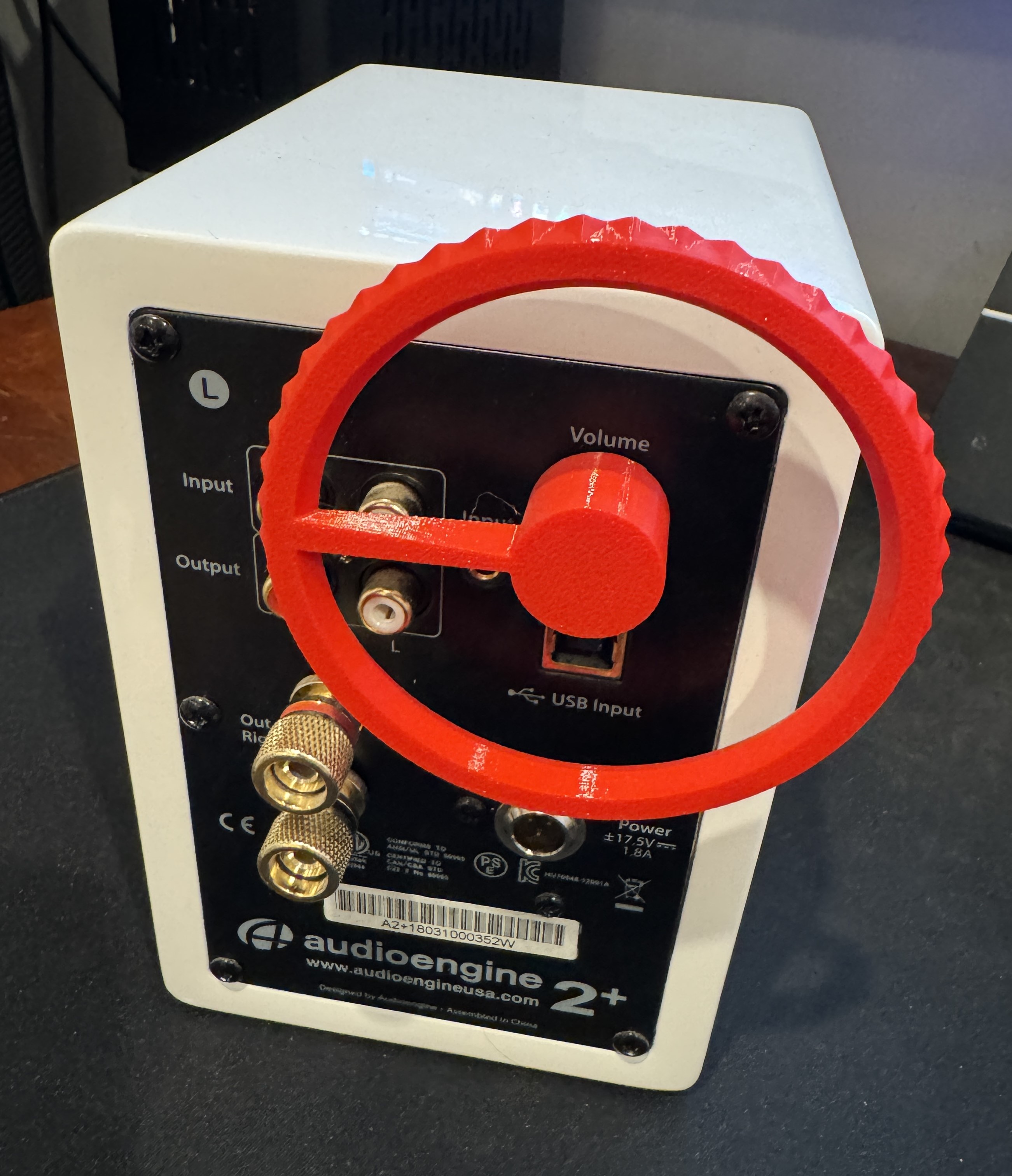 AudioEngine A2+ Keyed Volume Wheel by ChrisPaterson | Download free STL ...