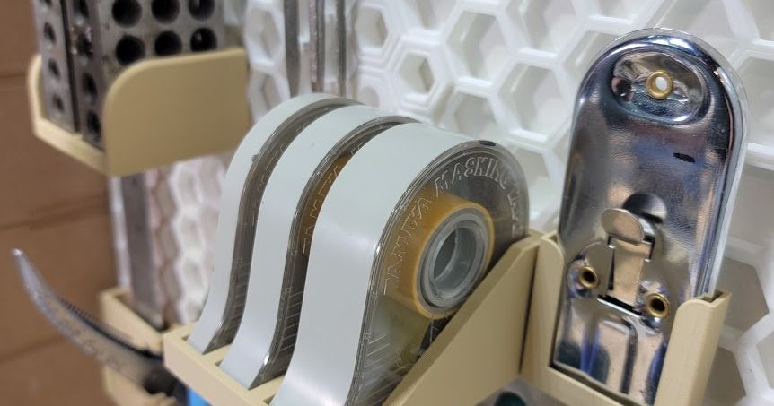 Hsw Holder For Tamiya Masking Tape By Zach Wilson Download Free Stl Model