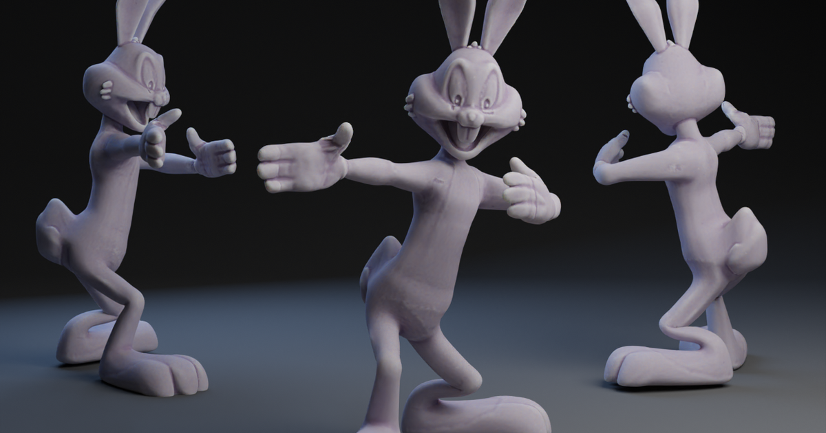 Bugs Bunny by Peter Farell | Download free STL model | Printables.com