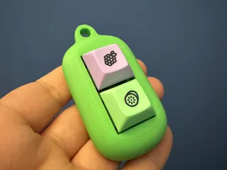 Keyboard Fidget Switch Tester Keychain by SpeedAsian | Download free ...