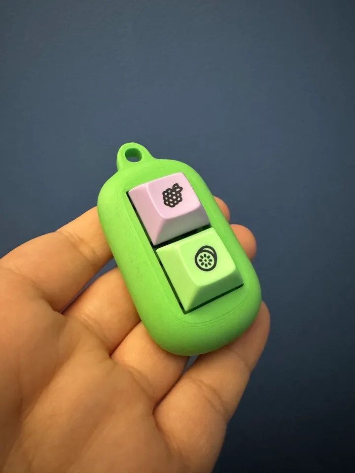 Keyboard Fidget Switch Tester Keychain by SpeedAsian | Download free ...