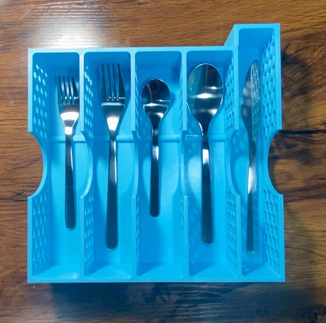 Honeycomb Silverware Organizer (customizable) by lizasue22 | Download ...
