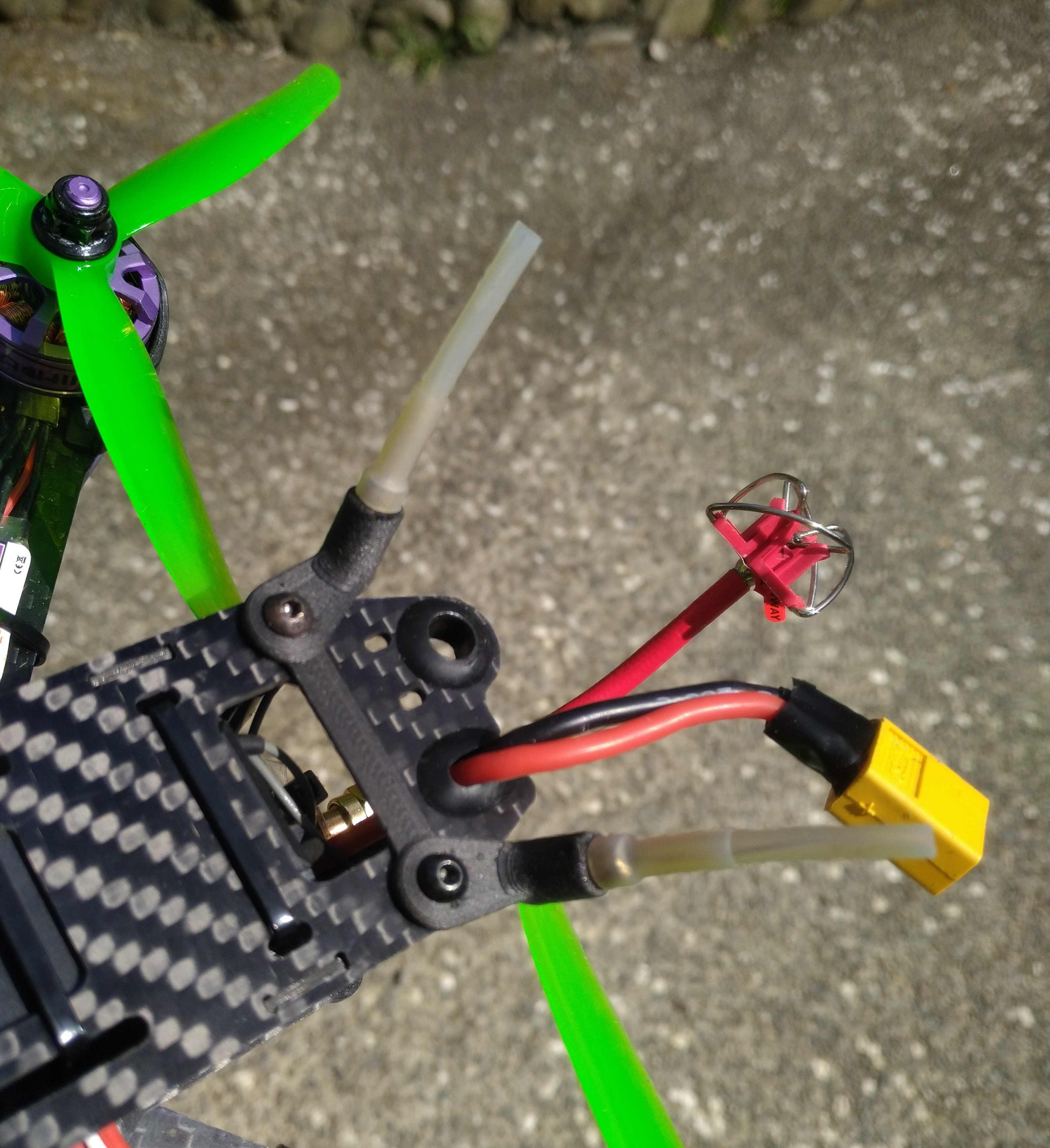 aerial mount for eachine wizzard drone by Domtec | Download free STL model | Printables.com