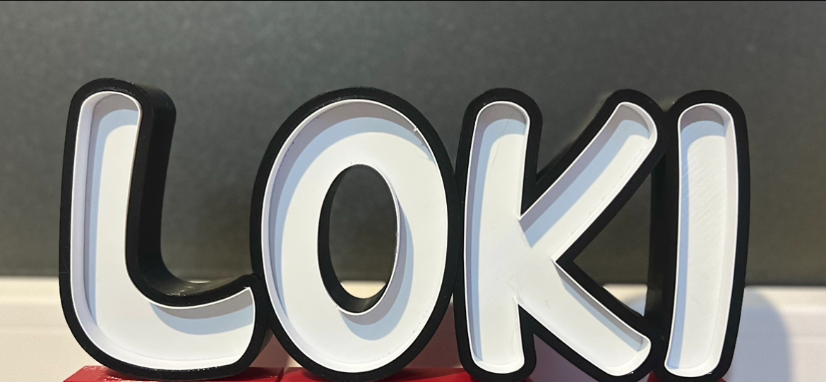 Loki Buchstaben/ Leuchtschriftzug by Christoph Streek | Download free ...