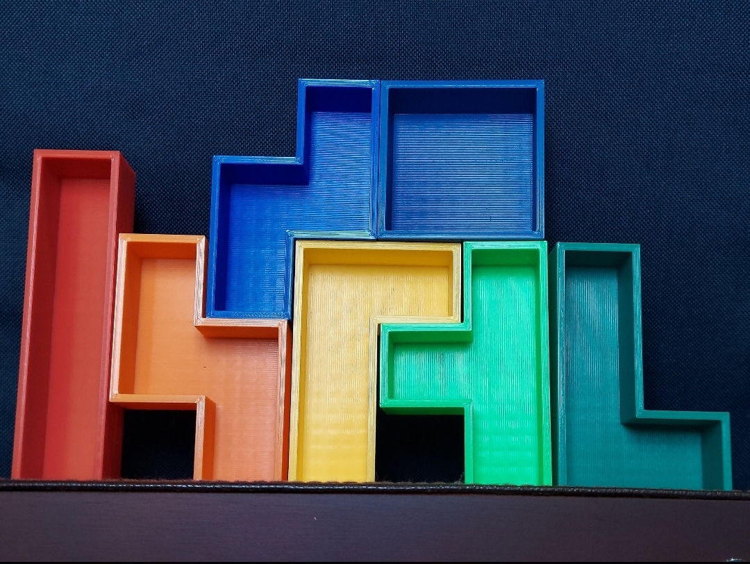 TETRIS display shelves by ABitMoreAdventure | Download free STL model ...