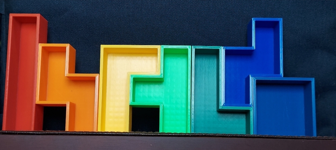 TETRIS display shelves by ABitMoreAdventure | Download free STL model ...